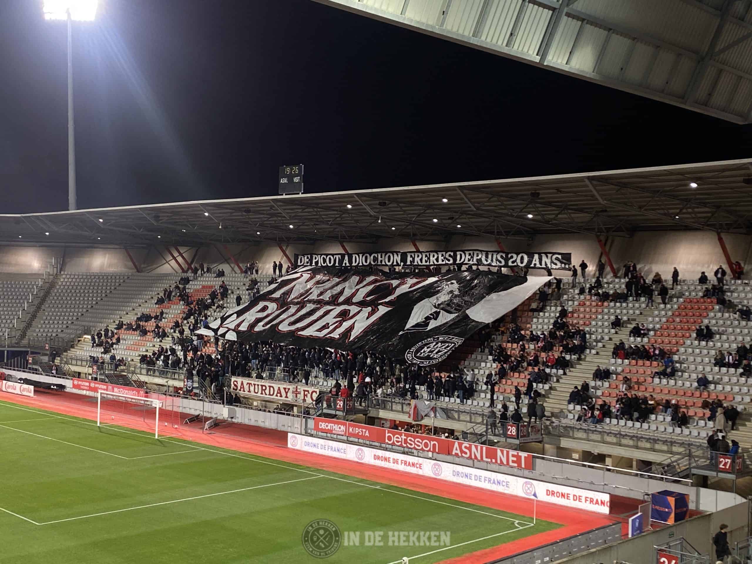 AS Nancy en FC Rouen vieren twintig jaar vriendschap | In de Hekken