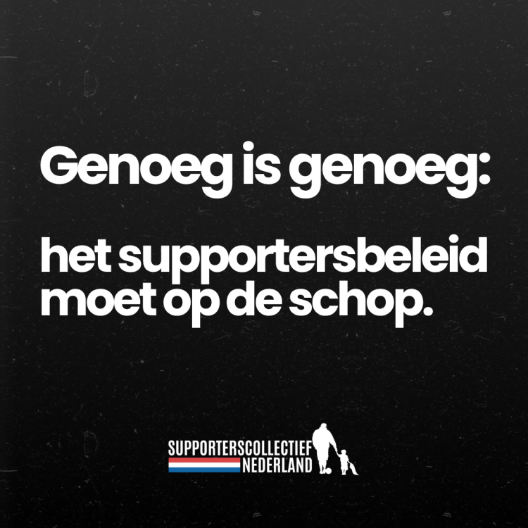 Genoeg is genoeg: tijd voor een nieuw uitbeleid | In de Hekken